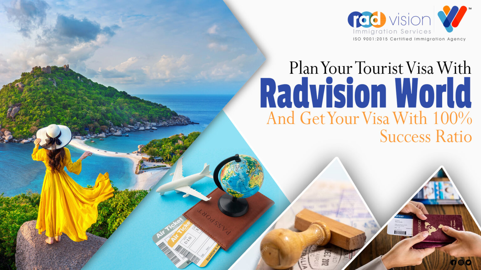 Plan Your Tourist Visa With Radvision World And Get Your Visa With 100% ...