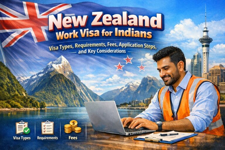 New Zealand Work Visa for Indians - Requirements and Fees 2026